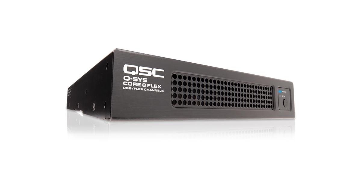 Core 8 Flex - Processing - Q-SYS Ecosystem - Buy QSC Q-SYS™ Cores